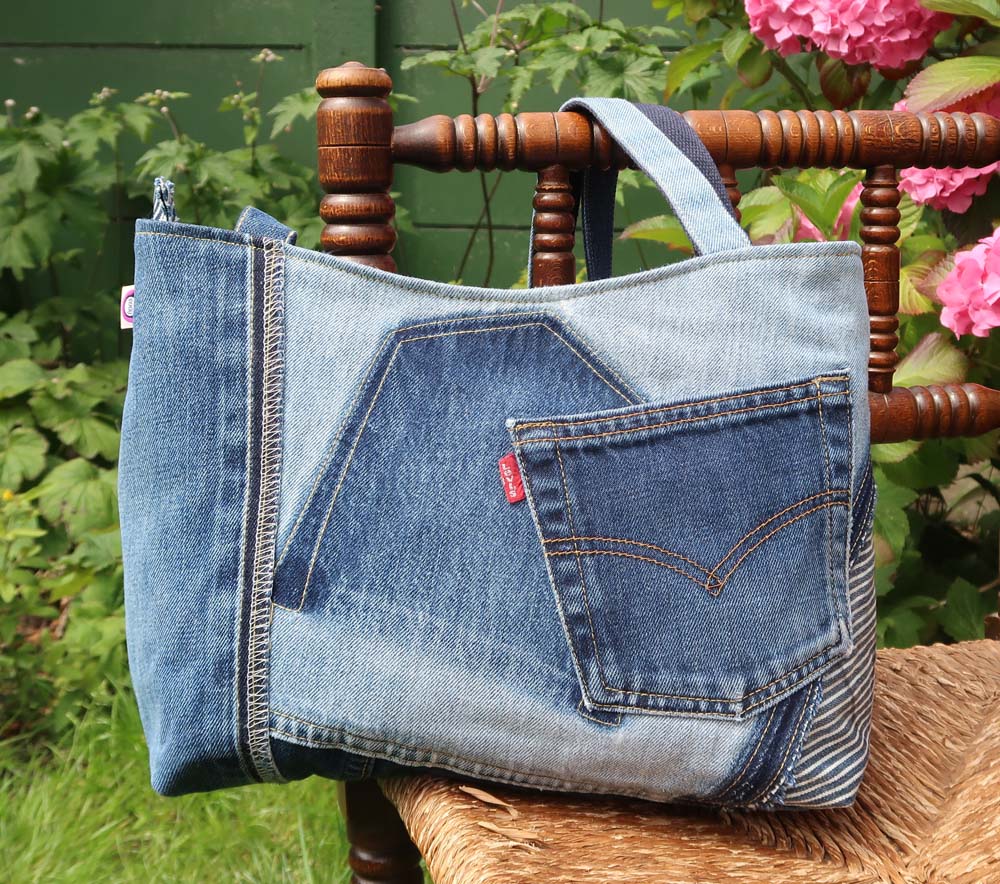 Unieke upcycled denim tassen van SOOij